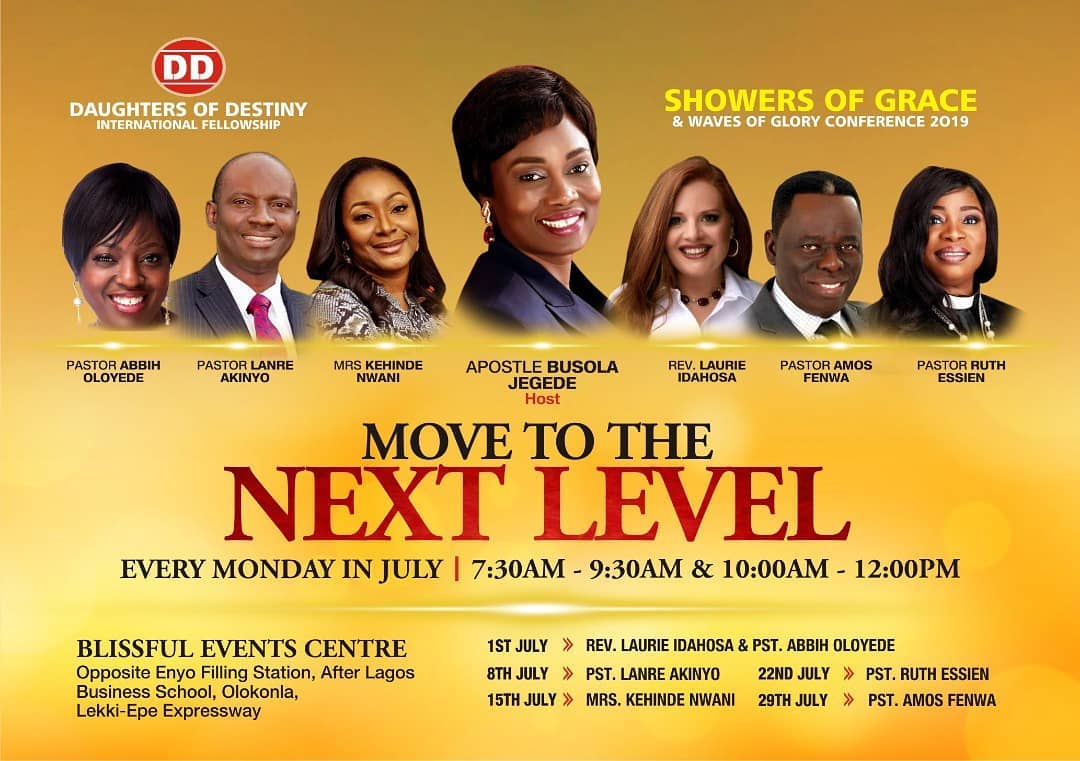 MOVE TO THE NEXT LEVEL - Busola Jegede